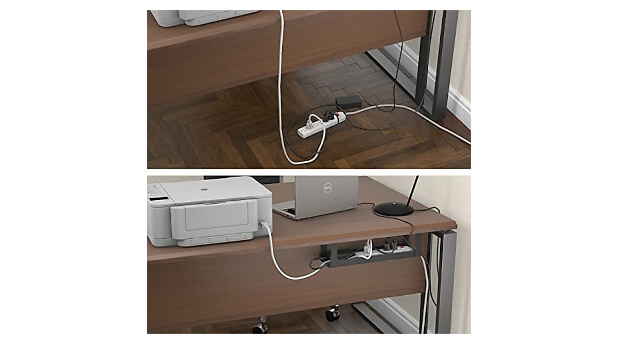 D-Line Under Desk Cable Management Tray - Organize Cables
