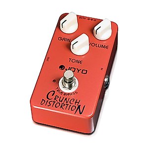 JOYO Distortion Pedal Crunch Distortion of British Classic Rock Distortion Effect for Electric Guitar - True Bypass (JF-03)
