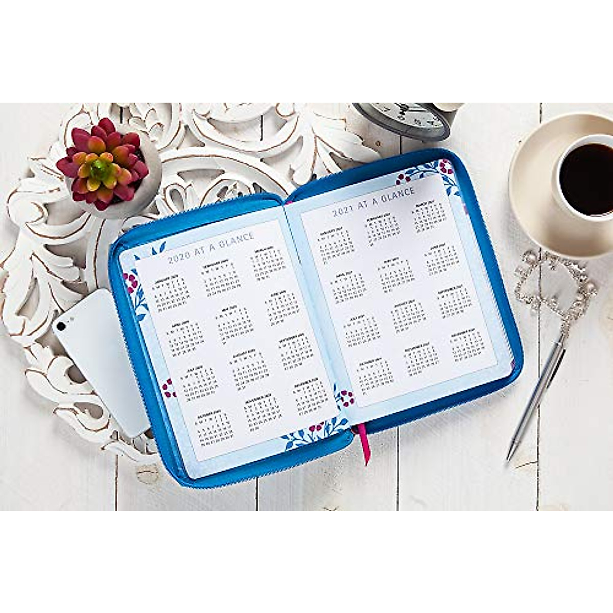 This Is the Day 2021 Leather Ziparound Planner: 18 Month Ziparound Planner