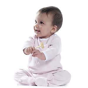 DOMG 50 Pieces Mini Wooden Hammers for Chocolate Breakable Heart Bulk