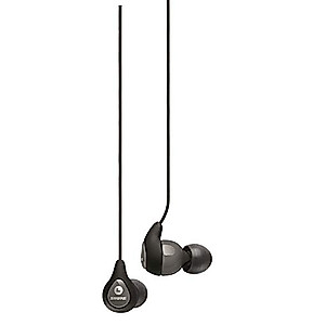 Shure SE112 PRO Wired Earbuds - Professional Sound Isolating Earphones with Single Dynamic MicroDriver, Secure In-Ear Fit, Fixed Cable, Durable Quality - Gray (SE112-GR)