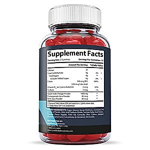 Justified Laboratories Kickin Keto ACV Gummies 1000MG with Pomegranate Juice Beet Root B12 60 Gummys