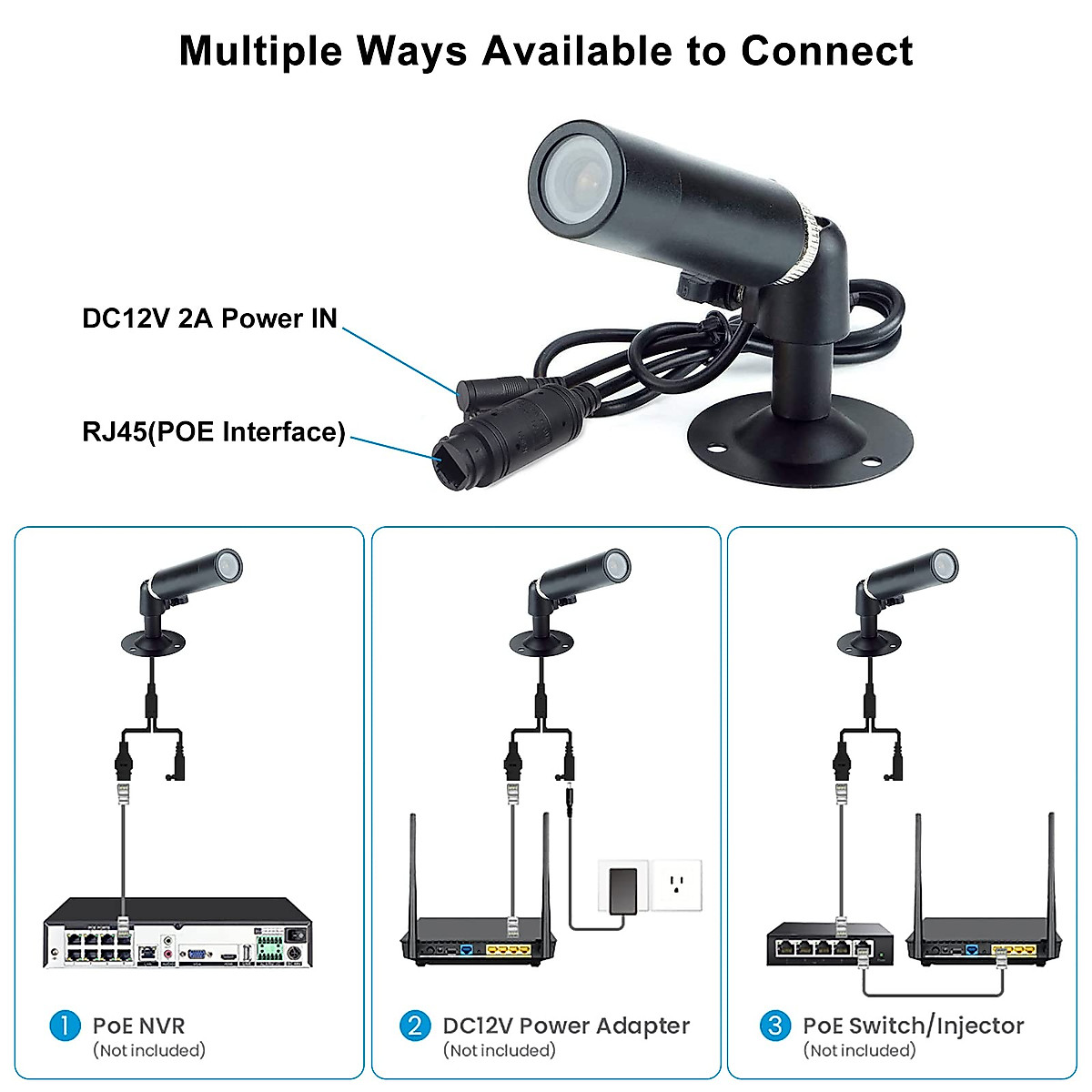 PEGATISAN 3MP POE CCTV Camera 3.6MM Lens Pinhole IP Camera Poe Micro Camera P2P Remote View CCTV Video Cam 25fps H.265
