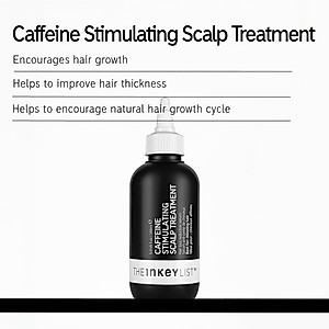 The INKEY List Caffeine Stimulating Scalp Treatment, Contains Redensyl and Caffeine to Encourage Natural Hair Growth Cycle, Leaves Hair Feeling Soft, 5.07 fl oz