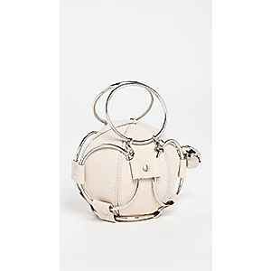 BruceGlen Women's Baller Bag, Cement, Off White, One Size