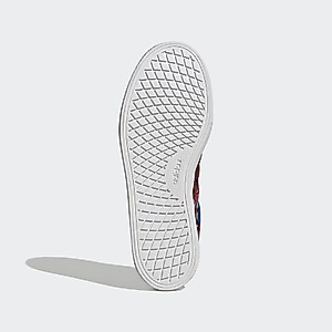 adidas Women's VULCRAID3R Skate Shoe, Mystery Blue/Hi-Res Yellow/FTWR White, 8.5