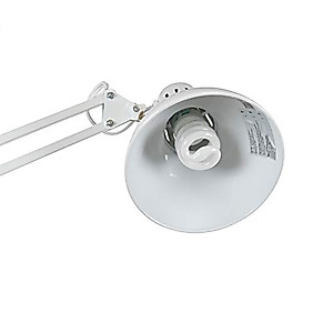 Studio Designs Swing Arm Lamp, 13-watt, White