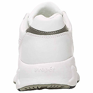 Propét Womens Stability Walker Sneaker, White, 11 X-Wide US