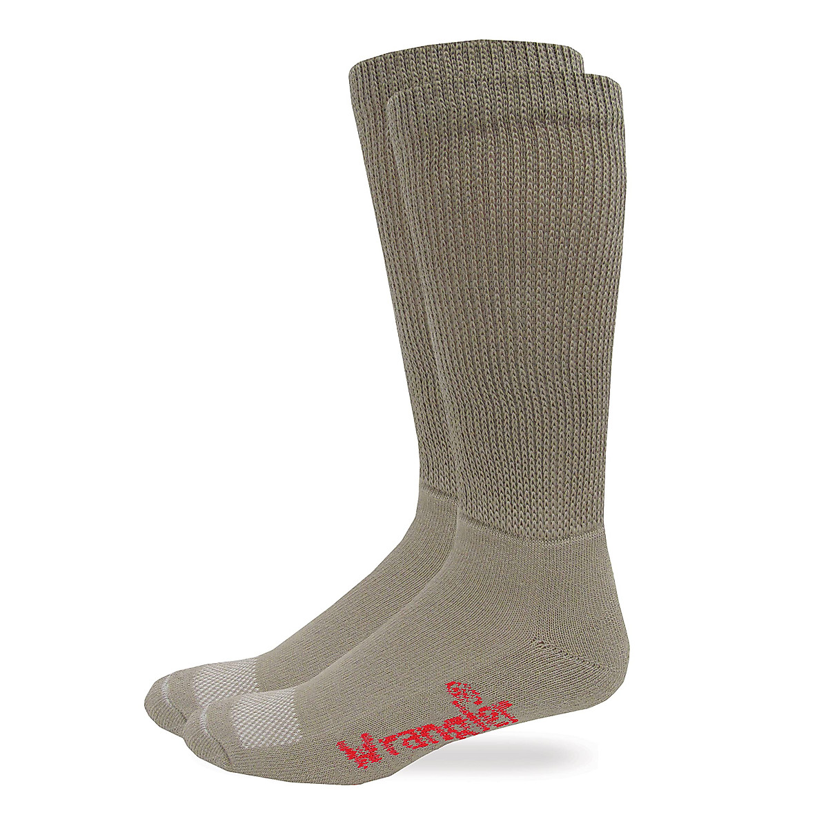 Wrangler Mens Ultra Dri Non-Binding Seamless Toe Mid Calf Boot Socks 3 Pair