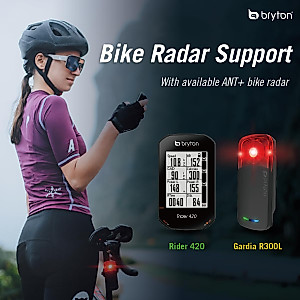 Bryton Unisex Bryton Rider 420e GPS Cycle Cycling Computer, Black, 83.9x49.9x16.9 UK