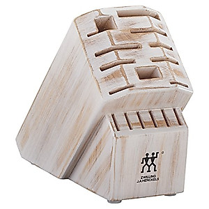 ZWILLING Pro 10-pc Knife Block Set - Rustic White