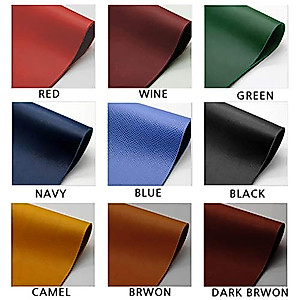 moriskorea Golf Club Head Cover (10pcs) Custom Initial Wedge Iron Protective Cowhide Full Grain Vegetable Leather Fit All Brands Titleist, Callaway, Ping, Taylormade, Cobra Etc. 1 Set. (Black)