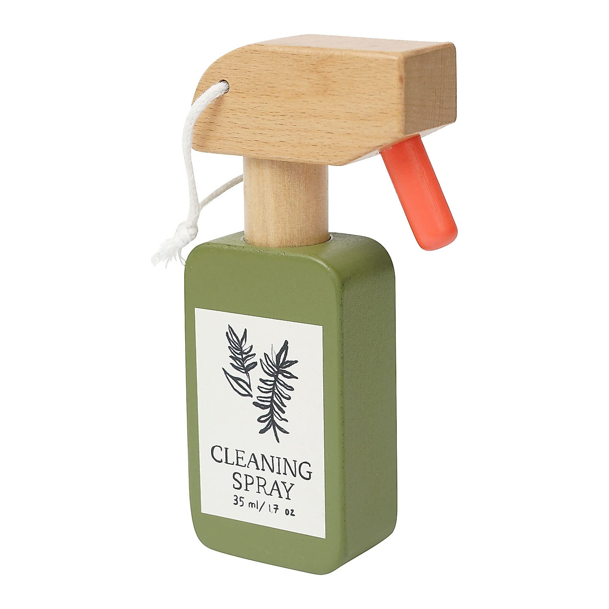 Manhattan Toy Decorative 5-Piece Wooden Pretend Housekeeping Cleaning Set for Kids 3 + Year Old and Up