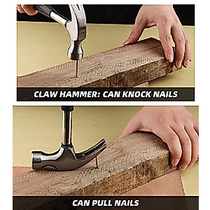 DOWELL Small Homeowner Tool Set 9 Pieces General Household Small Hand Tool Kit with Plastic Tool Box Storage Case