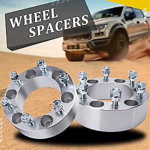 BRTEC 2 in Wheel Spacer 6x5.5 6x139.7mm Hub Bore 4.25"/108mm Wheel Spacers for 2001-2015 for Lexus GX470; for Toyota 4Runner/Tacoma/Sequoia/FJ Cruiser; for Hummer H3 Alpha Wheel Spacers 4pcs