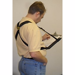 Connect A Desk: Mobile Laptop Harness & Desk | Hands Free Portable Adjustable Wearable Desk for Laptop, Tablet, Notepad, MacBook, etc.