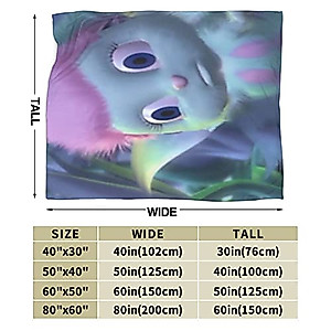 Throws Blanket Bed Throws Soft Plush Warm Sofa Bed Blanket Comfortable Lightweight Super Soft Luxury Flannel Blankets 50"X40" Inch