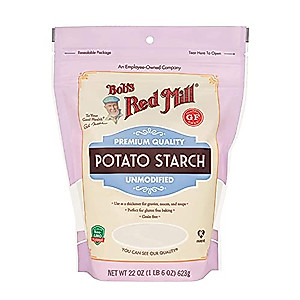 Bob's Red Mill Potato Starch, Resealable Stand up Bag, 22 ounce (Pack of 4)
