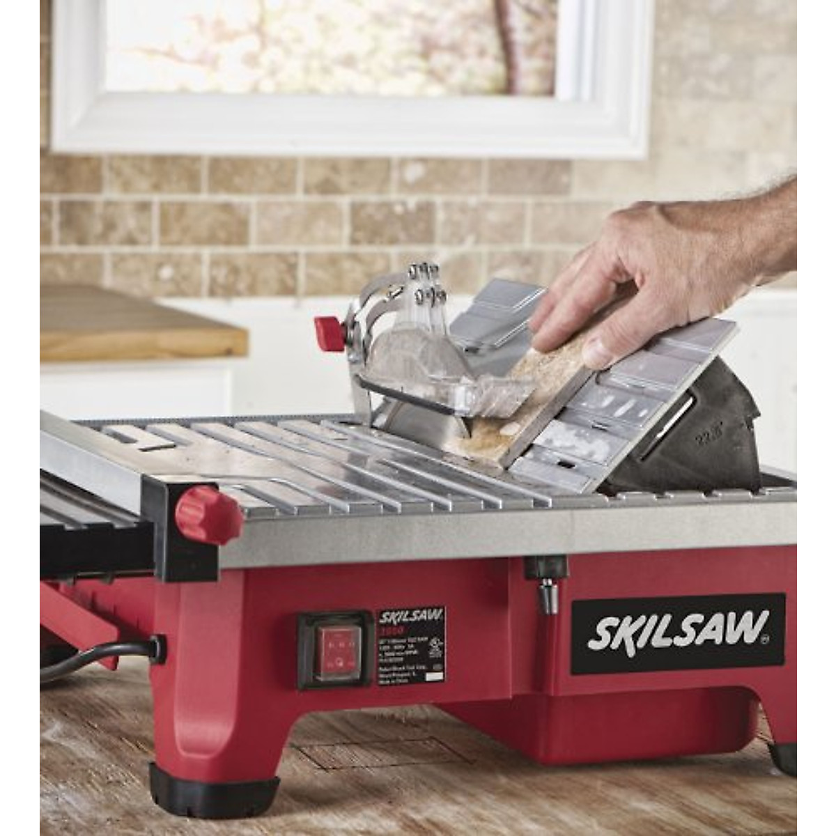 Skil 3550-02 7-Inch Wet Tile Saw with HydroLock Water Containment System