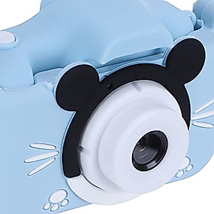20MP Camera, Children Camera Blue Timed Shooting for Videos for Games for Taking Photos