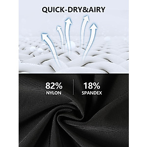 ATTRACO Athletic One Piece Bathing Suits Knee Length Swimsuits Women Racerback Swimwear L