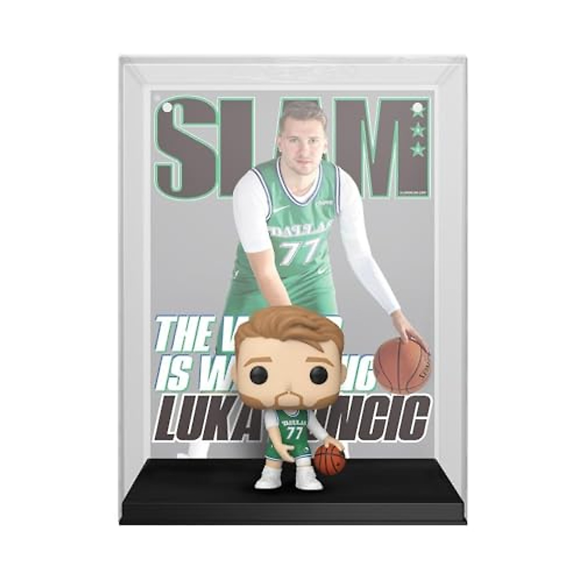 Funko POP! NBA Cover: Slam - Luka Doncic - Collectable Vinyl Figure - Gift Idea - Official Merchandise - for Kids & Adults - Sports Fans - Model Figure for Collectors and Display