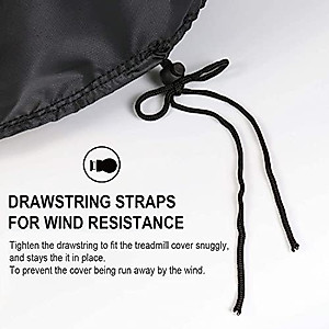 Kingling Patio Furniture Covers, 90 Inch Round Outdoor Patio Table Cover, Outdoor Furniture Cover Waterproof for Round Furniture Outdoor Bar Height Table and Chairs Set - 90''D x43''H