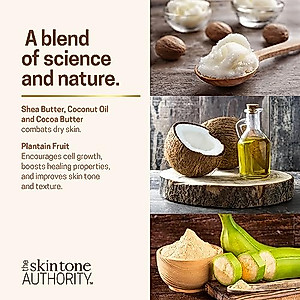 Ambi African Black Soap Face & Body Bar, Cleans and Nourishes Skin, Rinses Clear, 5.3 Ounce