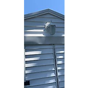 iMBAPrice 8141-1 Vertical Siding Lamp Octagon Mounting Kit with Built-in Box for 1/2 Inch (0.5") Outdoor Vertical Siding Lap