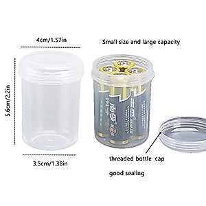 QIANBEIY 12 Grids Clear Plastic Diamond Bead Case Storage Containers Organizer Box with lids DIY Craft Art Jewelry Making Fishing Tackle Nail Small Charm Screw Organizers Box