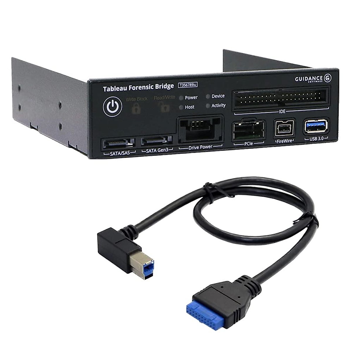 SiForce Tableau T356789iu Forensic Universal Bridge Bundle (T356789iu + USB B to USB 19pin Header)