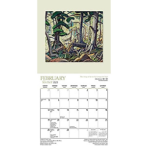 The Group of Seven AGO | 2023 12 x 24 Inch Monthly Square Wall Calendar | English/French Bilingual | Wyman Publishing | Painting Art Gallery Images