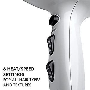 HOT TOOLS Pro Artist Tourmaline 2000 Turbo Hair Dryer, White