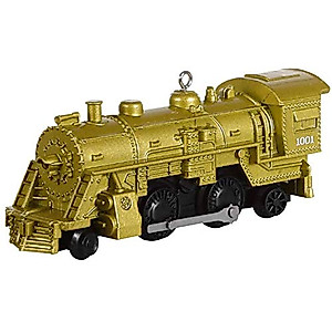 HMK Lionel 1001 Scout Locomotive Gold Ornament Nib 2019 - Limited Edition