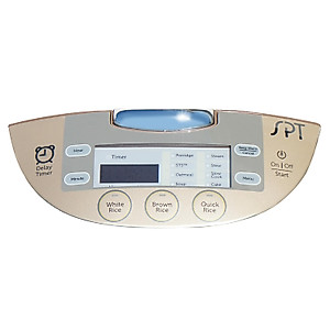 SPT RC-1206 6 Cups Multi-functional Rice Cooker: Brown Rice, White Rice, Porridge, Oatmeal, Soup, Steam, Stew, Slow Cook and Cake