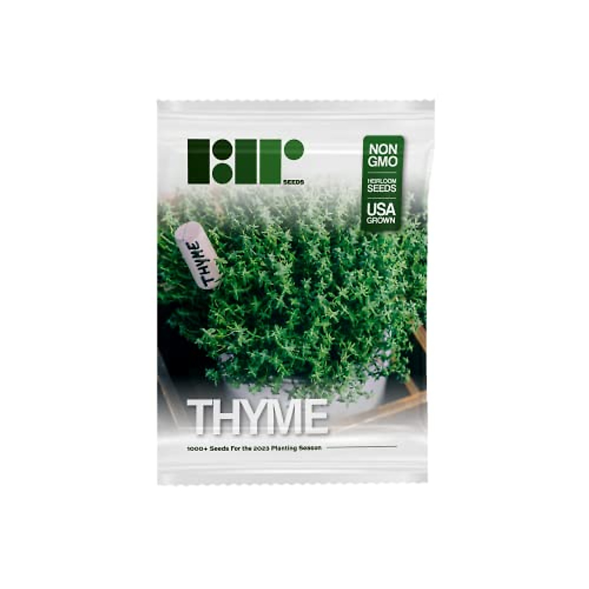 Thyme Seeds for Planting 1000+ Seeds Approx 1 Gram - Heirloom Non-GMO Herb Seeds for Planting Indoors or Outdoors - AKA Common Thyme, Garden Thyme, Thymus Vulgaris by RDR Seeds