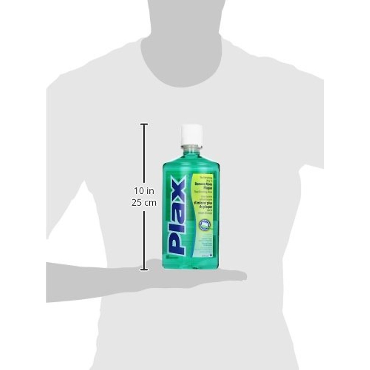 Plax Advanced PreBrushing Dental Rinse, Soft Mint, 24 Ounce