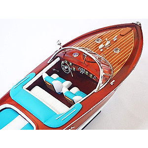 Riva AQUARAMA Wood Boat Model 21" (53 cm) Fully Assembled