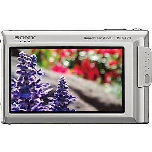 Sony Cybershot DSC-T70 8.1MP Digital Camera with 3x Optical Zoom with Super Steady Shot Image Stabilization (Silver)