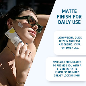 Face Shield by Florida Suncare - Non-Greasy SPF 55 Sunscreen for Face - Hawaii 104 Reef Act & Florida Keys Compliant and Non-Comedogenic - Broad Spectrum Lightweight Moisturizer for Face