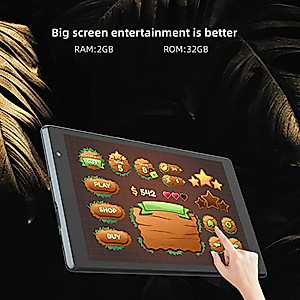 Android Tablet 8 inch, Android 11.0 Tableta 32GB Storage 512GB SD Expansion Tablets PC, Quad-core Processor 1280x800 IPS HD Touchscreen Dual Camera Tablets, Support WiFi, Bluetooth, 4300 mAh Battery.