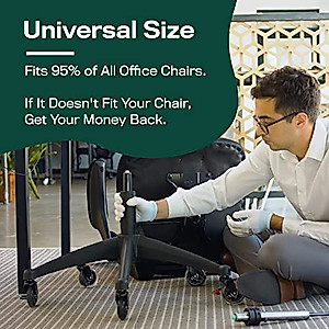 Office Chair Cylinder Replacement with Removal Tool, Heavy Duty Hydraulic - Pneumatic Gas Lift Piston for Office Chairs and Gaming Chairs, Universal Fit