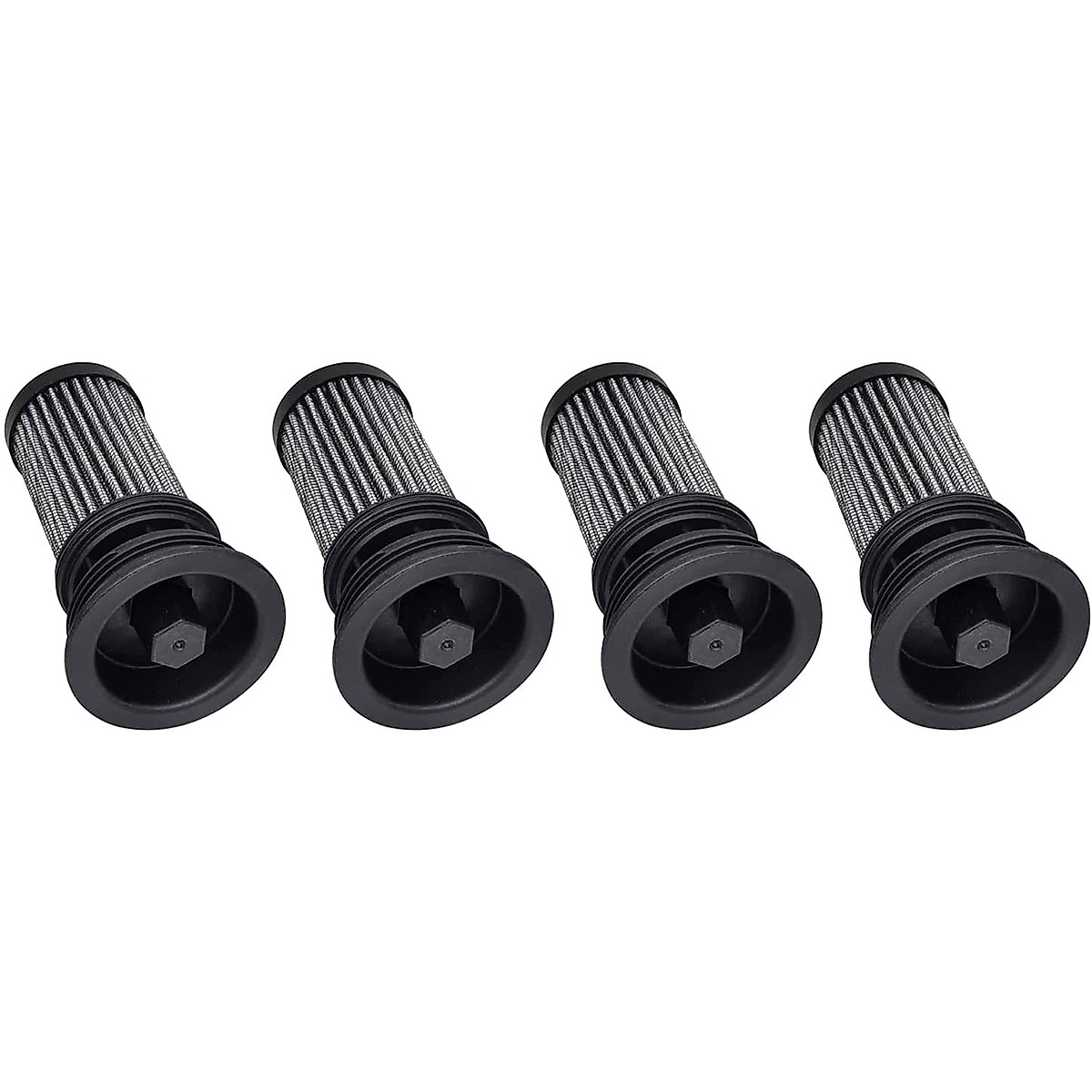 4Pcs Hydro Filters Element 15907 116-0164 117-0390 Compatible with Lazer Z AS E S X Series 48 52 60 72 Inch Compatible with HTE HTJ HTG Compatible with Toro Z Master G3 74901