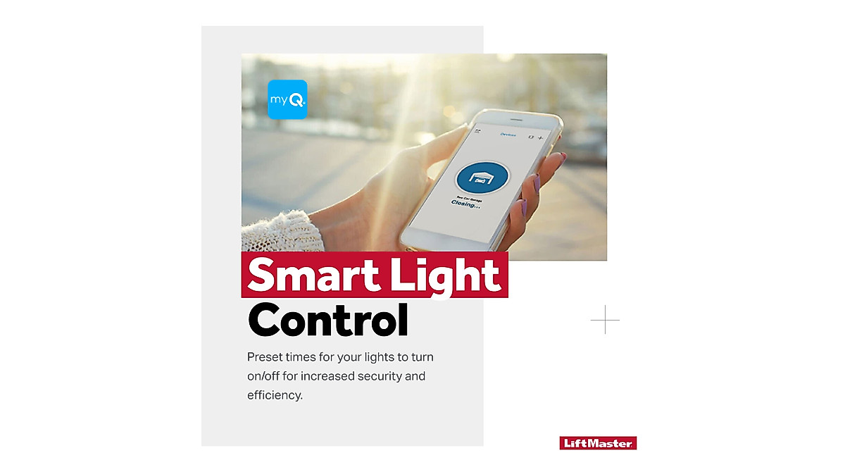 LiftMaster 827LM LED Garage Light with MyQ App Control | Bright ...