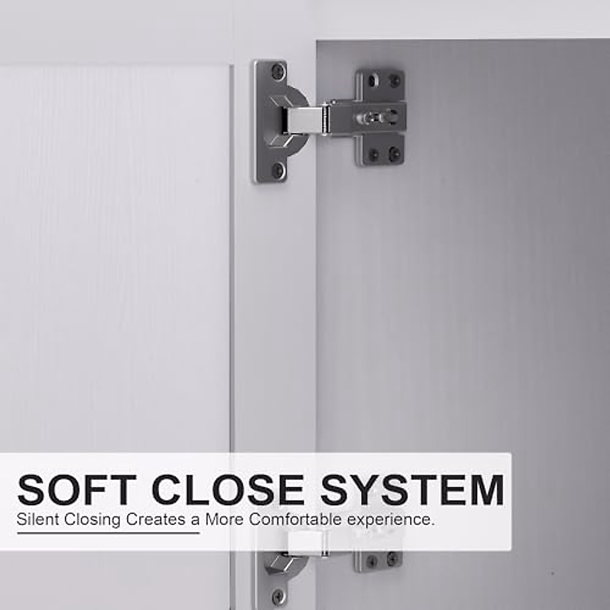 eclife 36" Bathroom Vanities Sink Combo with Side Cabinet, Modern MDF White Cabinet with Open Shelf, Mirror (Vanity Only)