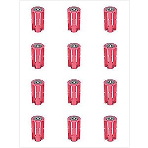 DSLRKIT 4AAA(LR03) to C Size Parallel Battery Adapter Holder (Pack of 12)