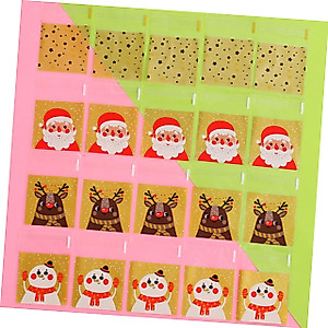 Cabilock 400pcs Baking Plastic Self-adhesive Bag Self Adhesive Biscuit Bag Christmas Treat Bags Cookie Gift Bags Plastic Packaging Bags Bake Bag Candy Bag Cookie Bag Elder or Baking Bag Red