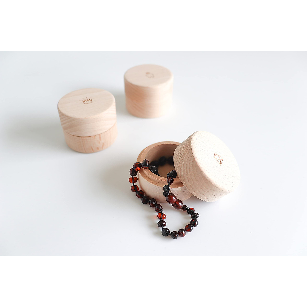 Baby Keepsake Box Wooden | Baby Shower Keepsake Box for Girl or Boy | Newborn Baby Box | Milestone Box Organizer | Baby Treasure Box for Moms and Dads