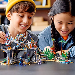 LEGO NINJAGO The Keepers' Village 71747 Building Kit; Ninja Playset Featuring NINJAGO Cole, Jay and Kai; Cool Toys for Kids Aged 8 and Up Who Love Ninjas and Creative Play, New 2021 (632 Pieces)