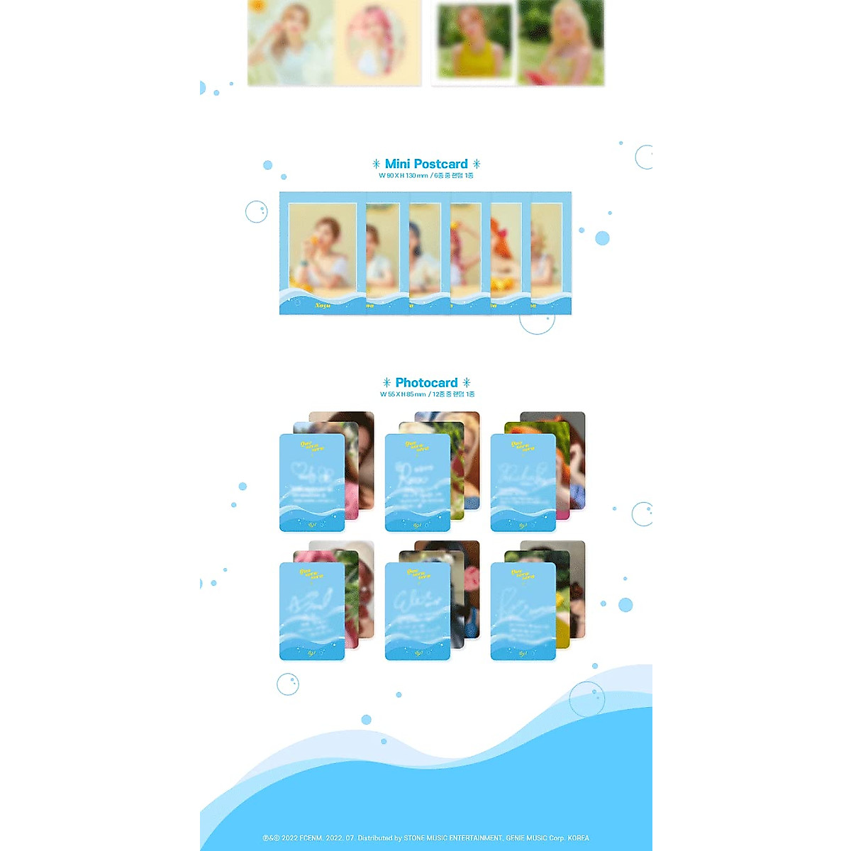 DREAMUS ILY:1 QUE SERA SERA 2nd Single Album CD+44p Booklet+1p Mini Postcard+1p PhotoCard+Tracking Sealed